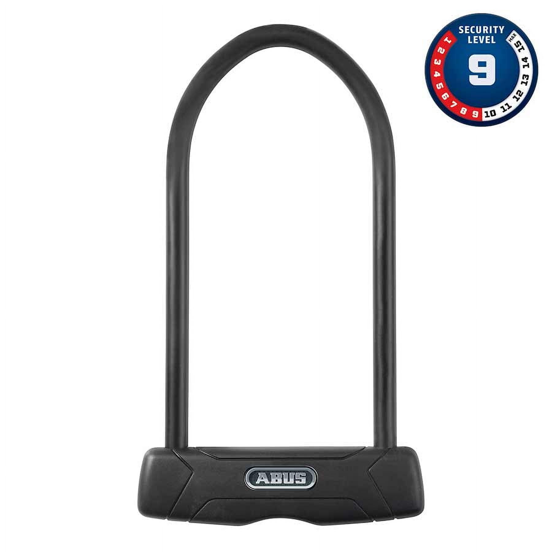Abus Granit 460 U-Lock Key 12mm 15.0cm x 23.0cm 5.9" x 9" USH Black ...