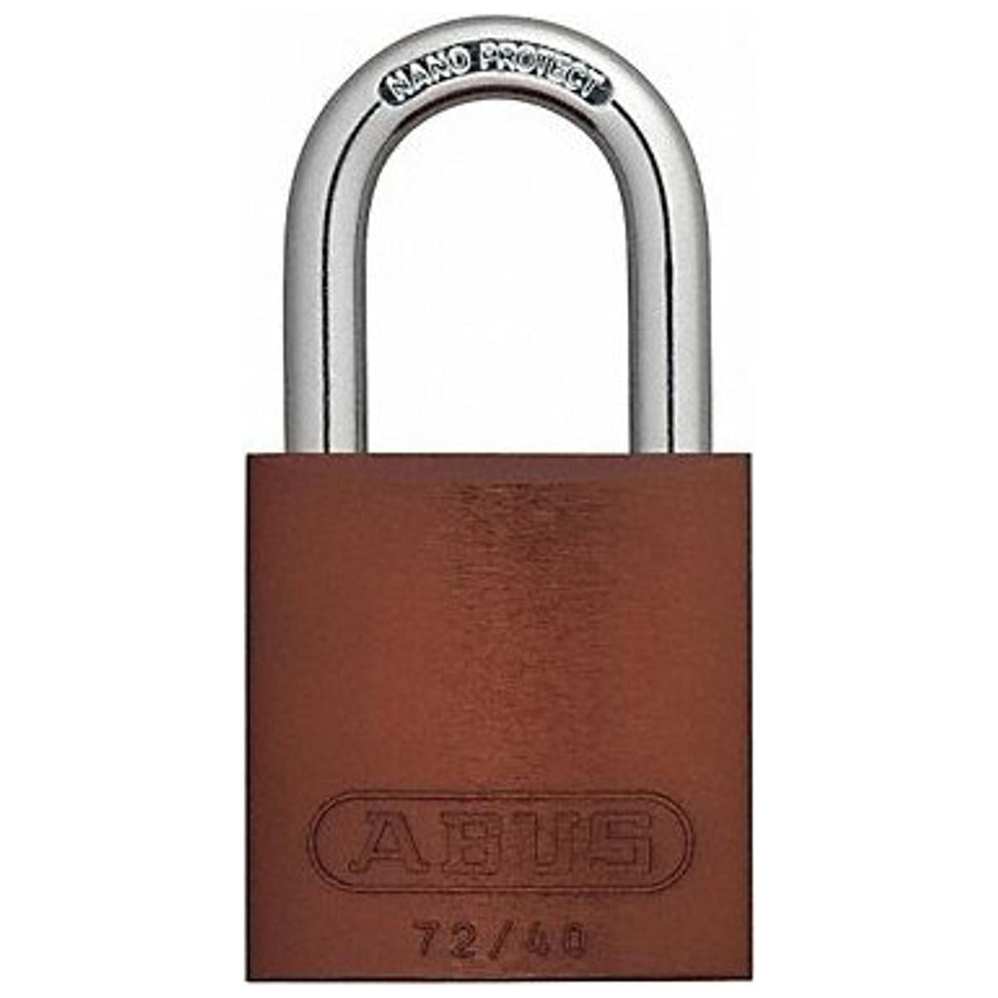 Abus Lockout Padlock,KD,Brown,1-1/2"H 72 /40 KD Brown - Walmart ...