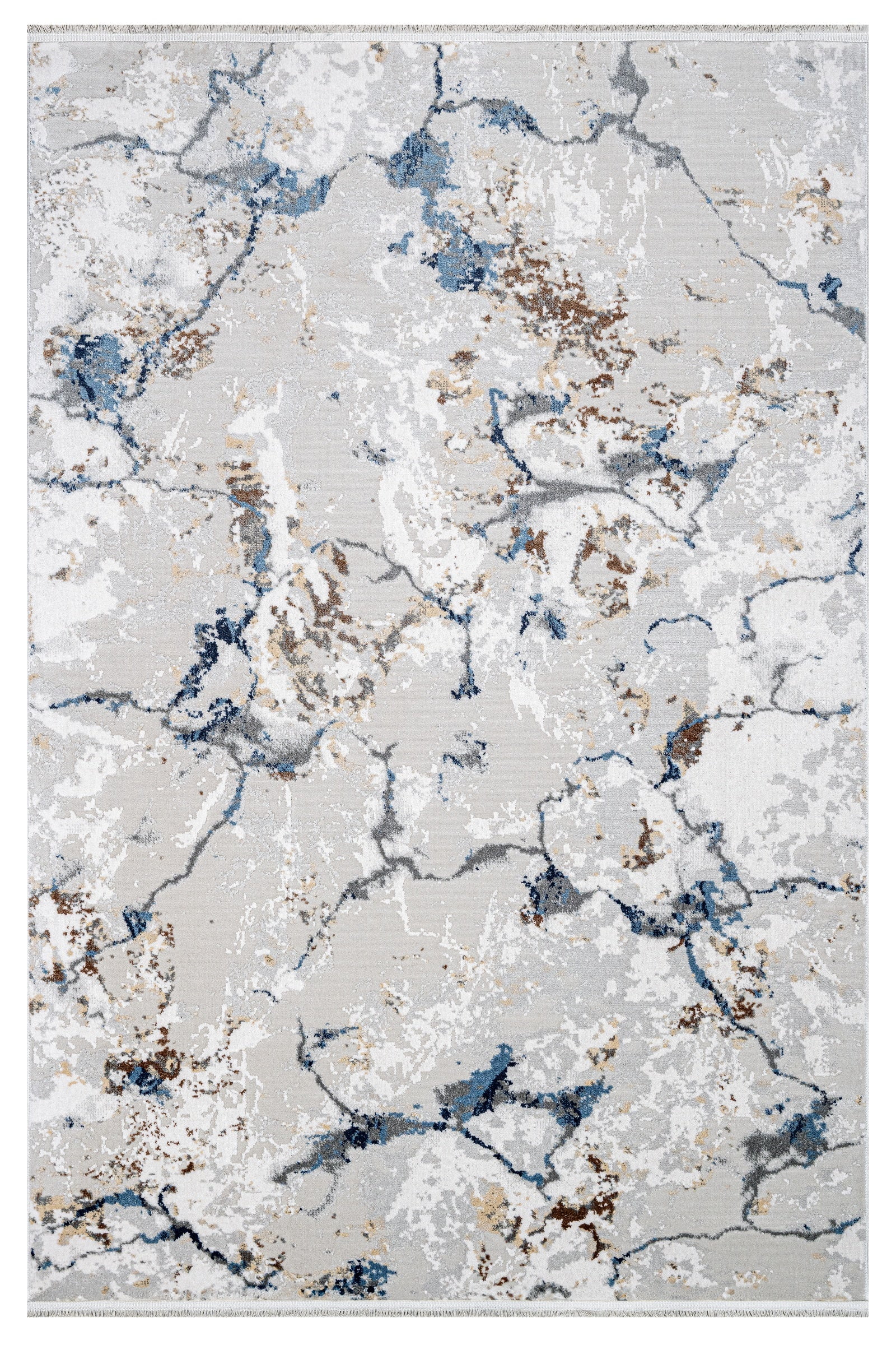 Abutment Beige Degrade Acrylic Area Rugs for Living Room Jacquard ...