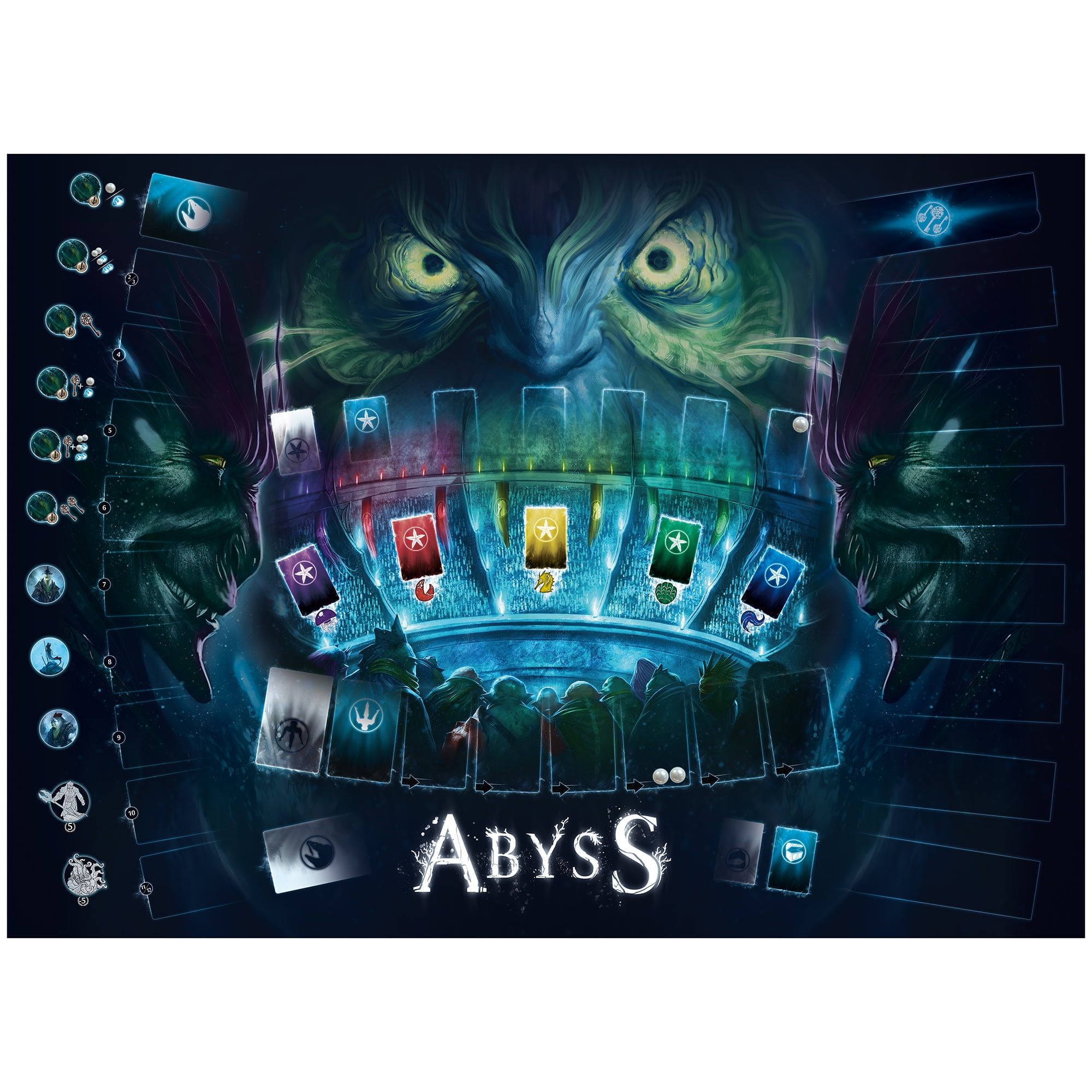 Abyss Playmat - 100cm x 80cm (43.25" x 31.5"), Bombyx, Gigantic Full ...