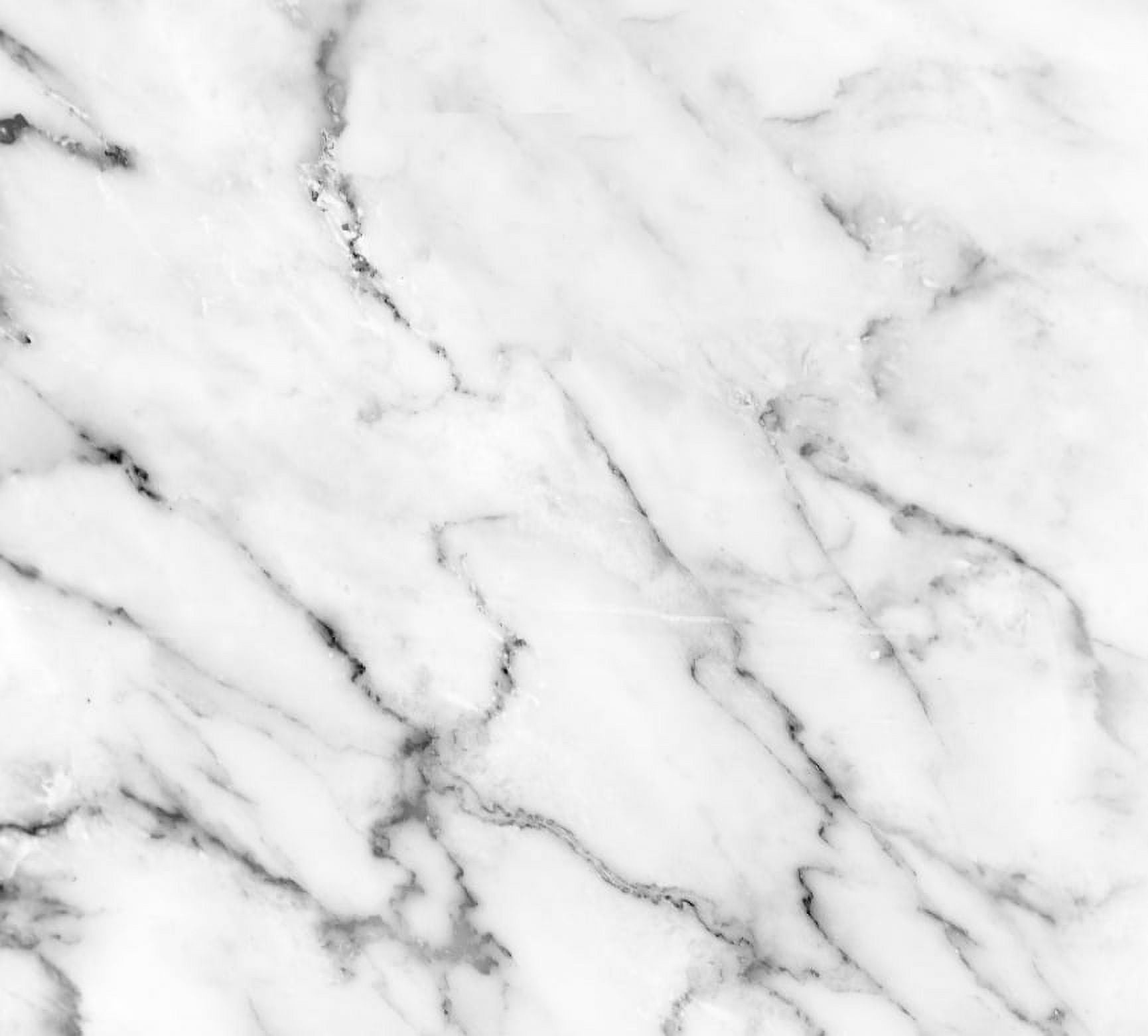"Abyssaly 12"" x 12"" Peel & Stick White Marble Floor Tiles, Waterproof ...