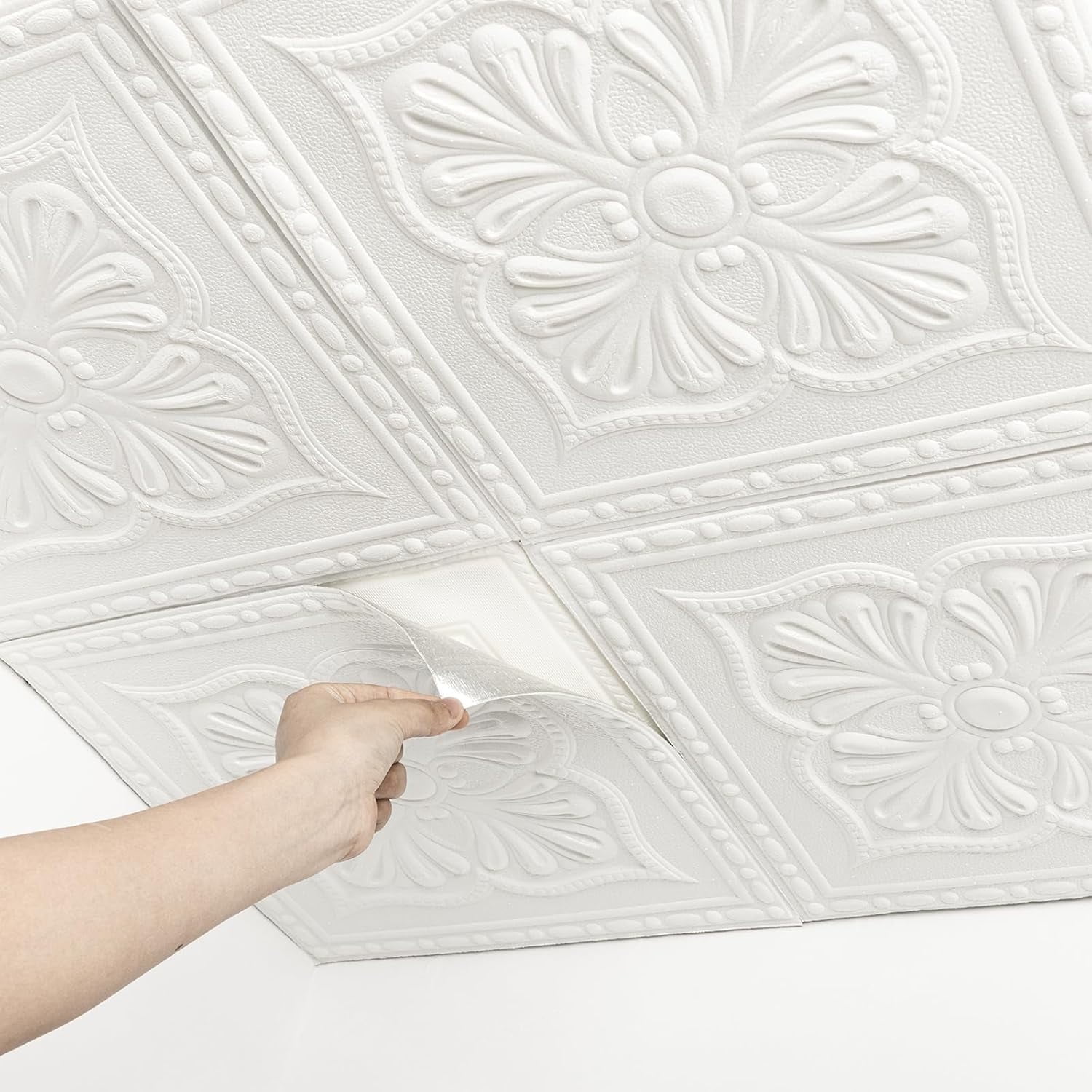 Abyssaly 13.7" x 13.7" Ceiling Tiles, 16 Pcs, Covering Area 20.85 sq ...