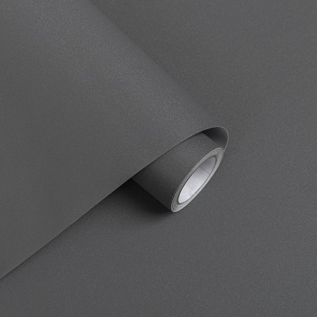 "Abyssaly Gray Contact Paper Wallpaper 23.62"" x 236.2"", Self-Adhesive ...
