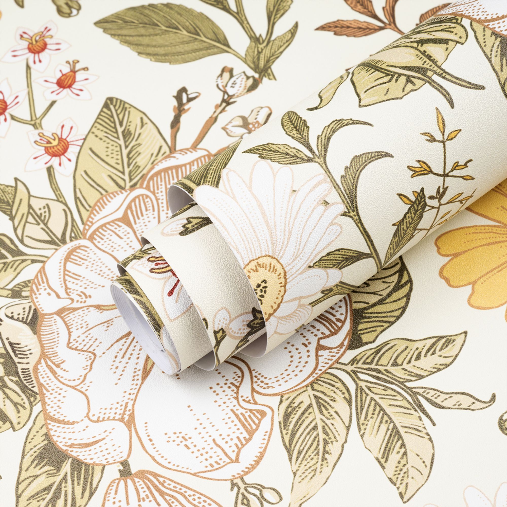 NextWall Lotus Floral Peel and Stick Wallpaper - Walmart.com