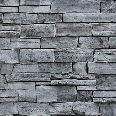 Stone Wallpaper, Brick Backsplash Peel and Stick Self-Adhesive ...
