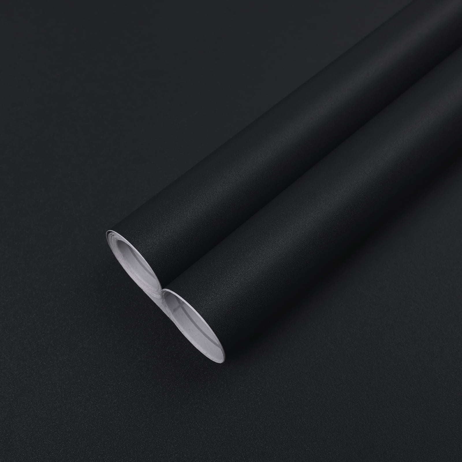 "Abyssaly Matte Black Peel & Stick Wallpaper for Kitchen, Walls ...