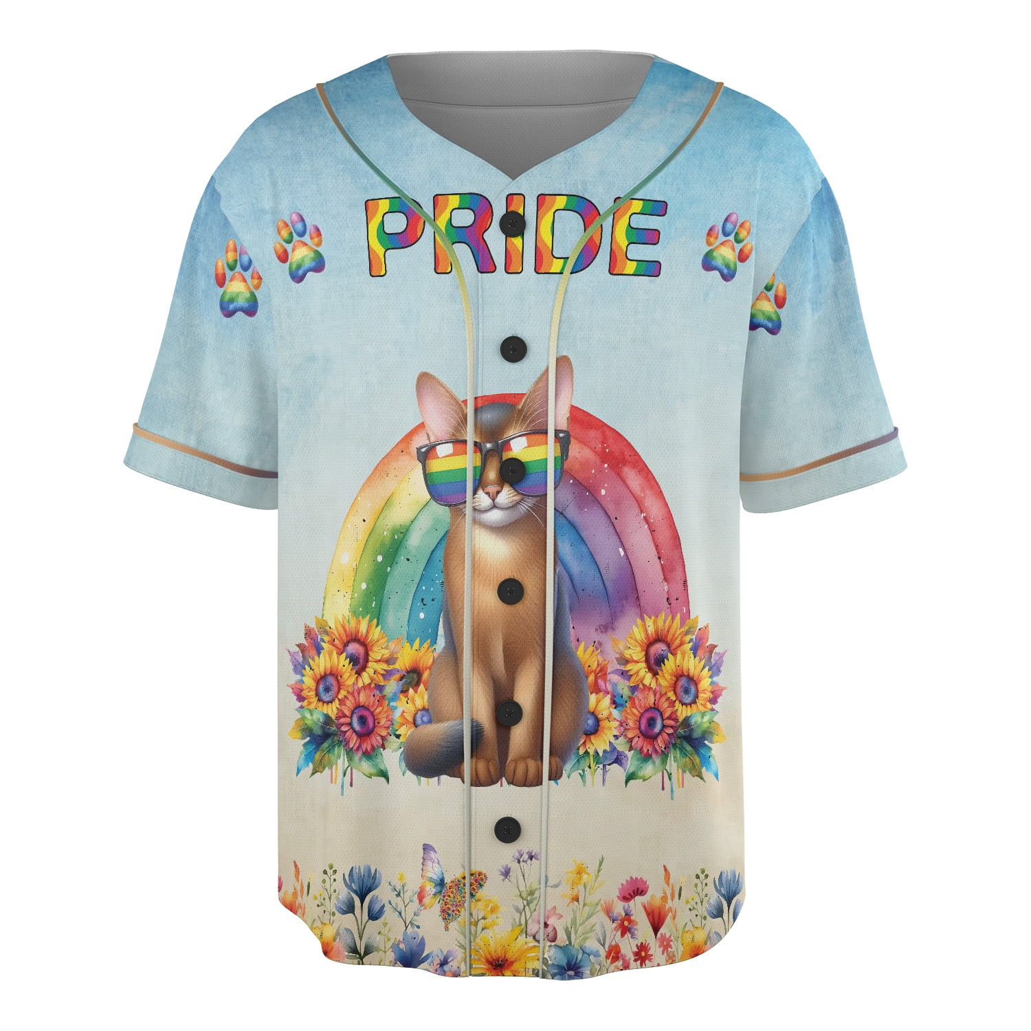 Abyssinian Celebrates Rainbow Pride Month LGBT LGBTQ+ All Over Print 3D ...