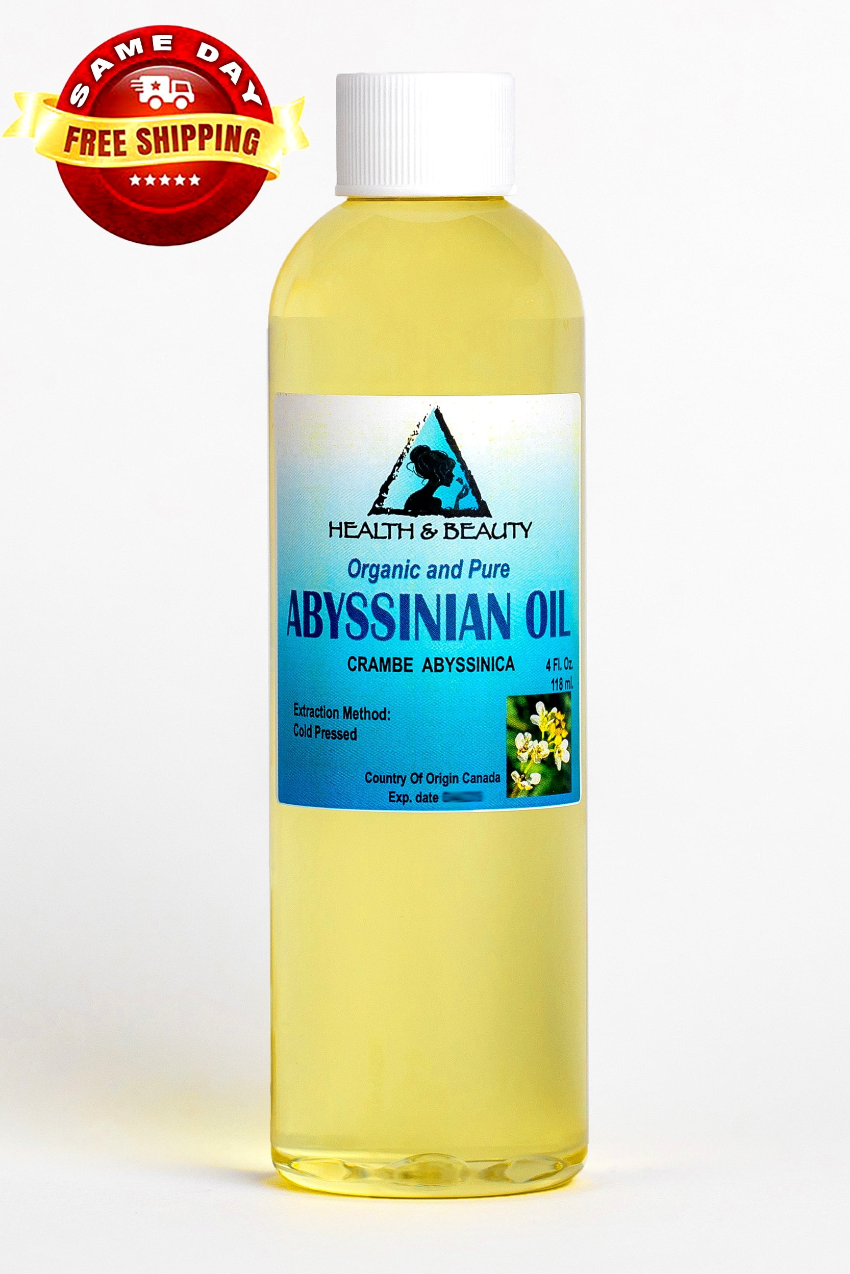 Abyssinian / Crambe Seed Oil Organic Carrier Cold Pressed Fresh 100% ...