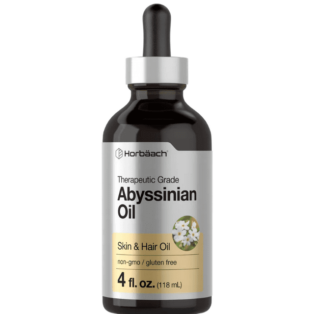 Abyssinian Oil | 4 fl oz | Hair and Skin Oil | Paraben, SLS and ...