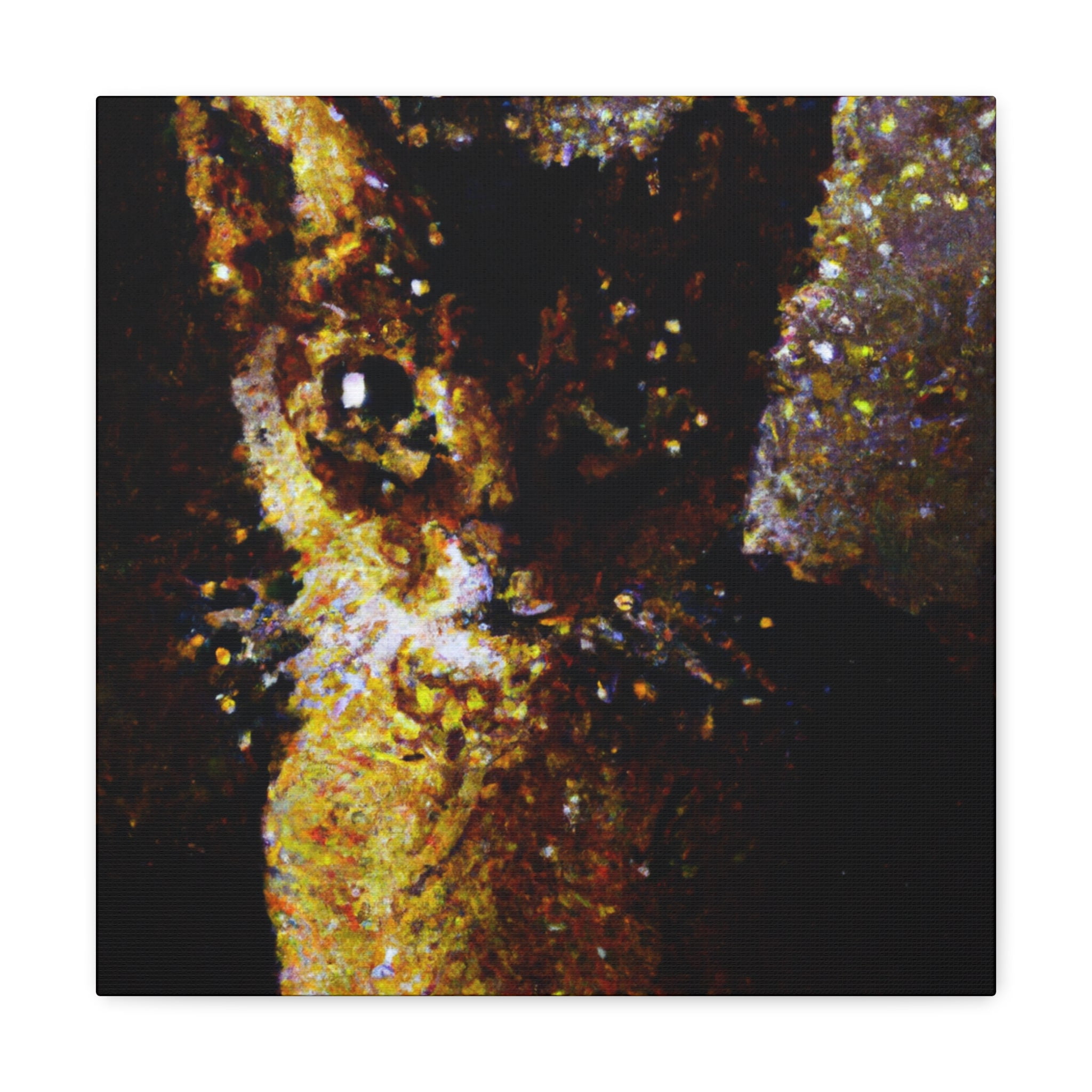Abyssinian Pointillism Dream - Canvas - Walmart.com
