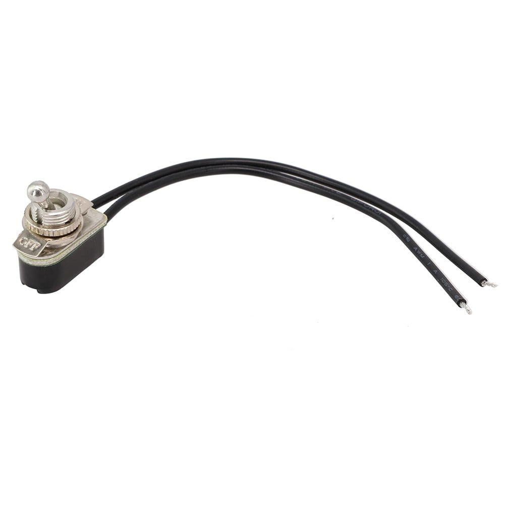 Ac 250V 6A Toggle Switch On-Off Prewired Toggle Switch Spst Rocker ...