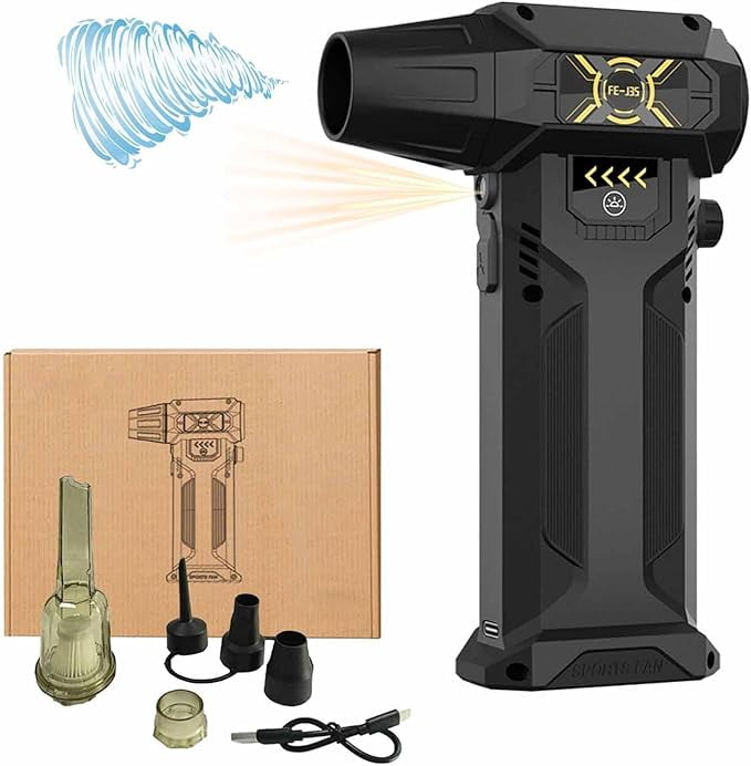 Ac-27 Air Duster, 2025 Upgraded 130000rpm Electric Air Duster, Ac-27 ...