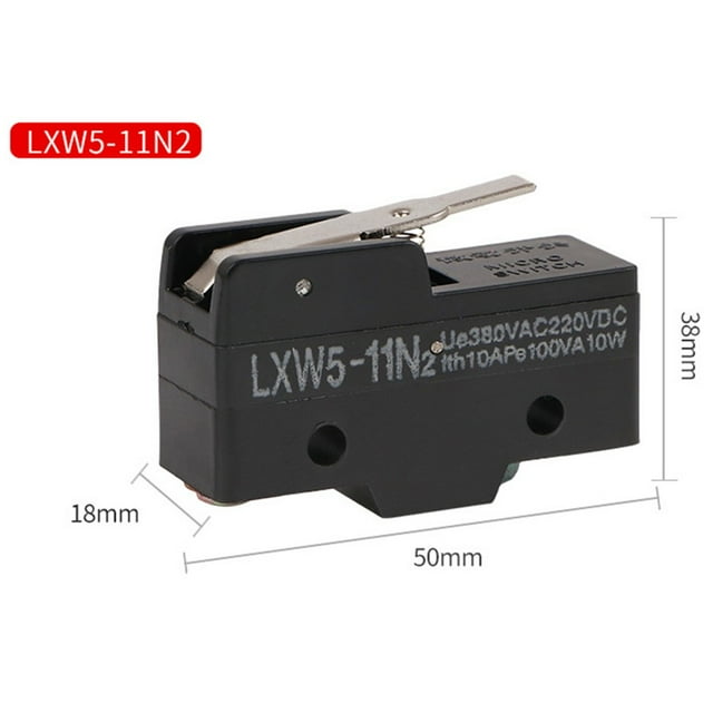 Ac 380V Dc 220V 10A Push Plunger Actuated Momentary Limit Switch Lxw5 11Q1 Lxw5 11Q2 Lxw5 11M ...