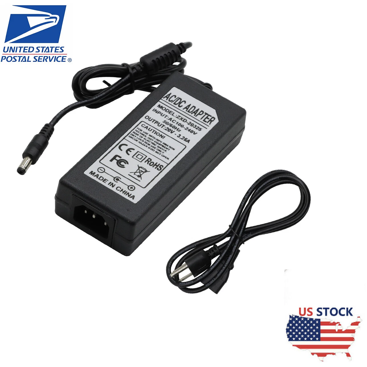 Ac Adapter Charger Power Supply Cord For Zebra Lp2824 Lp2844 Lp2844-Z ...