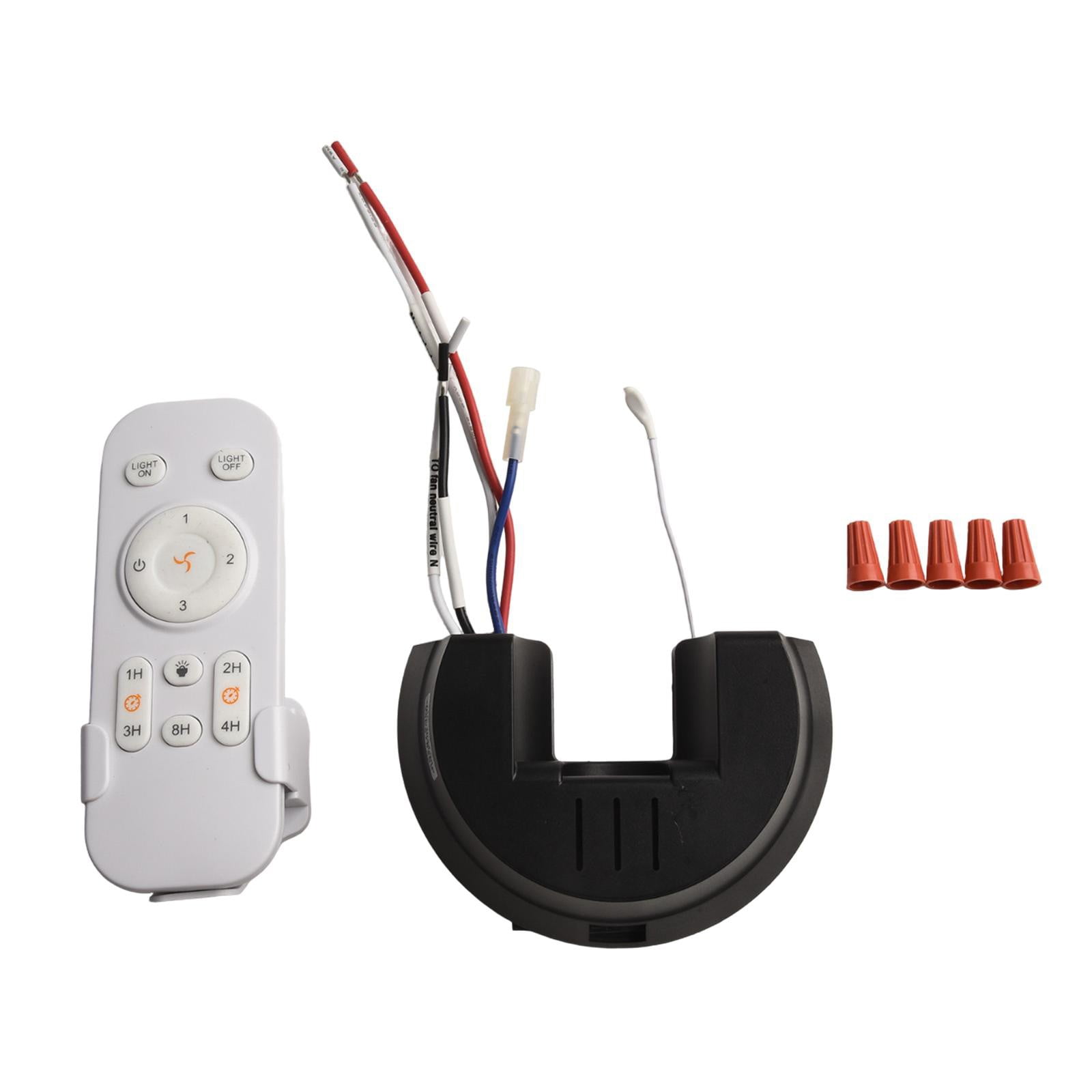 AC Ceiling Fan Remote Control Kit Replacement 3 Speed and Timer Switch ...