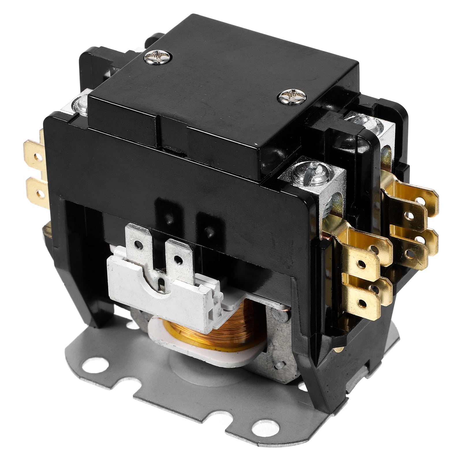 Ac Contactor Condenser Contactor Compressor Contactor 24v Coil Contactor (2 Pole 40 amp 24vac ...