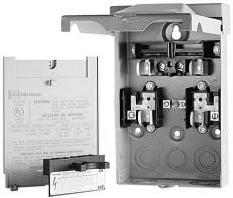 Ac Disconnect Raintight 3-Phase 60A 600V Non-Fuse - Walmart.com