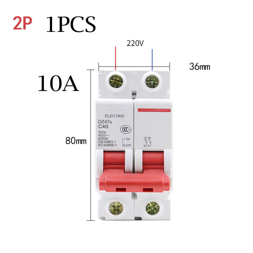 AC Miniature Circuit Breaker 2P Circuit Breaker Solar AC Disconnector ...