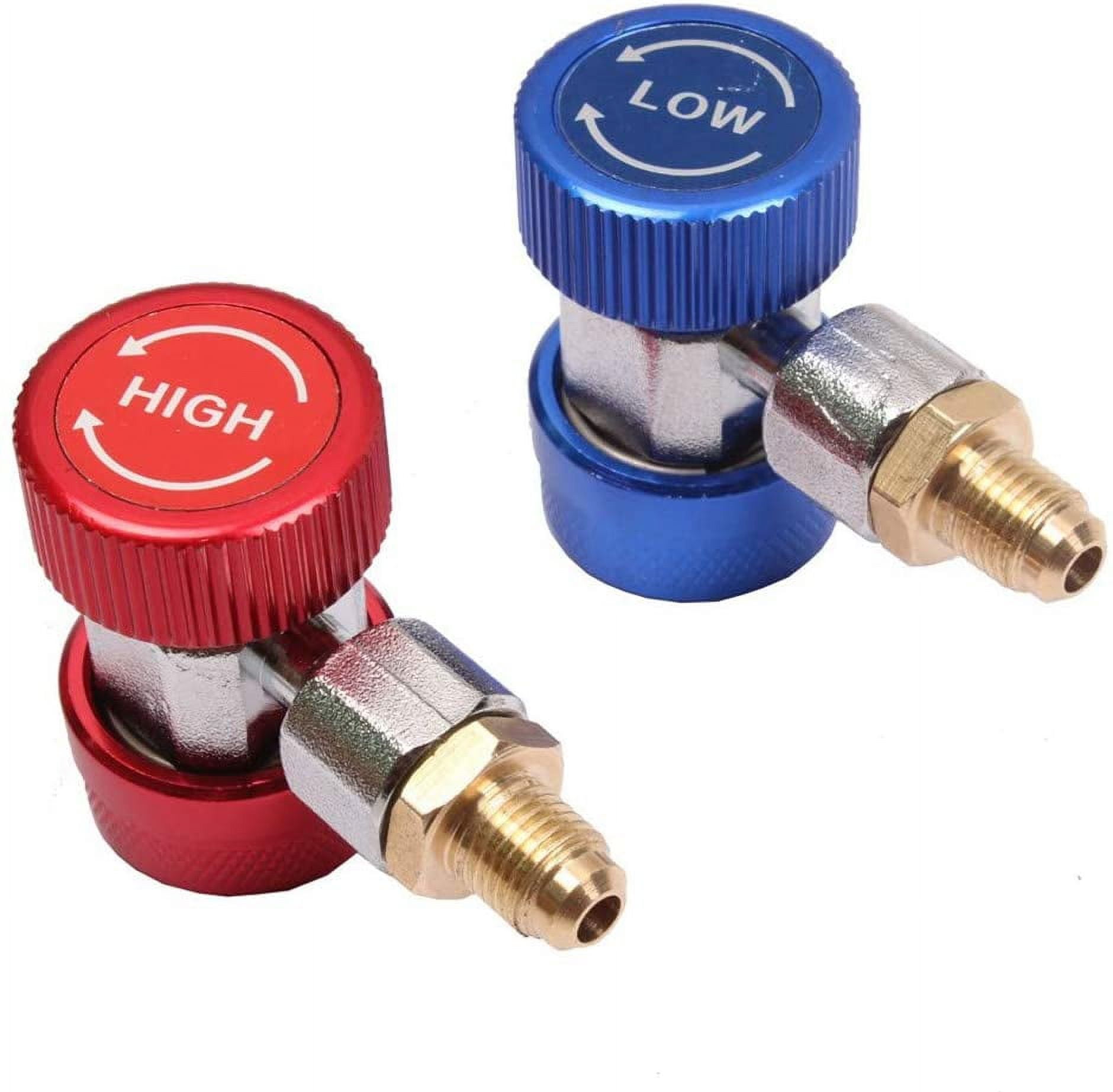 Ac R134A Adjustable Quick Coupler Ac Charge Fittings Connect Adapter ...