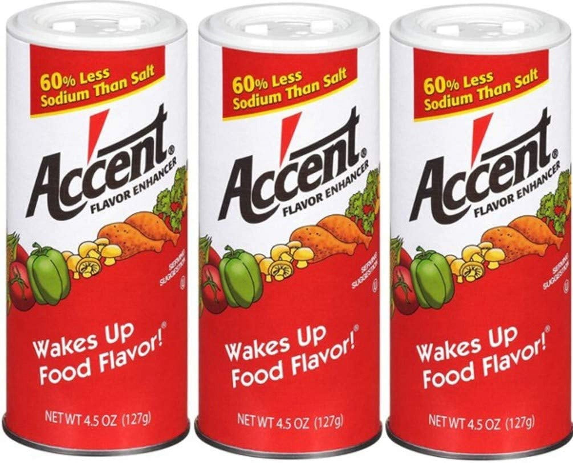 Ac'cent Flavor Enhancer 00054 DMF15 All Natural, Wakes Flavor Canister ...