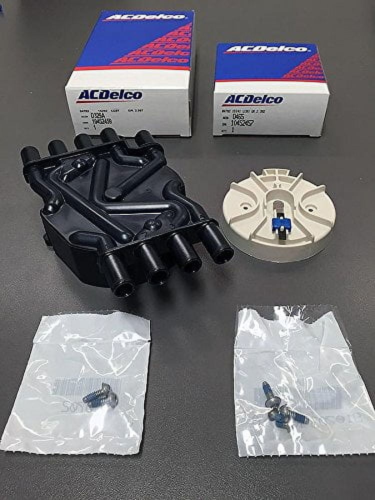ACDelco GM Original Equipment Distributor Cap and Rotor Kit for Vortec ...