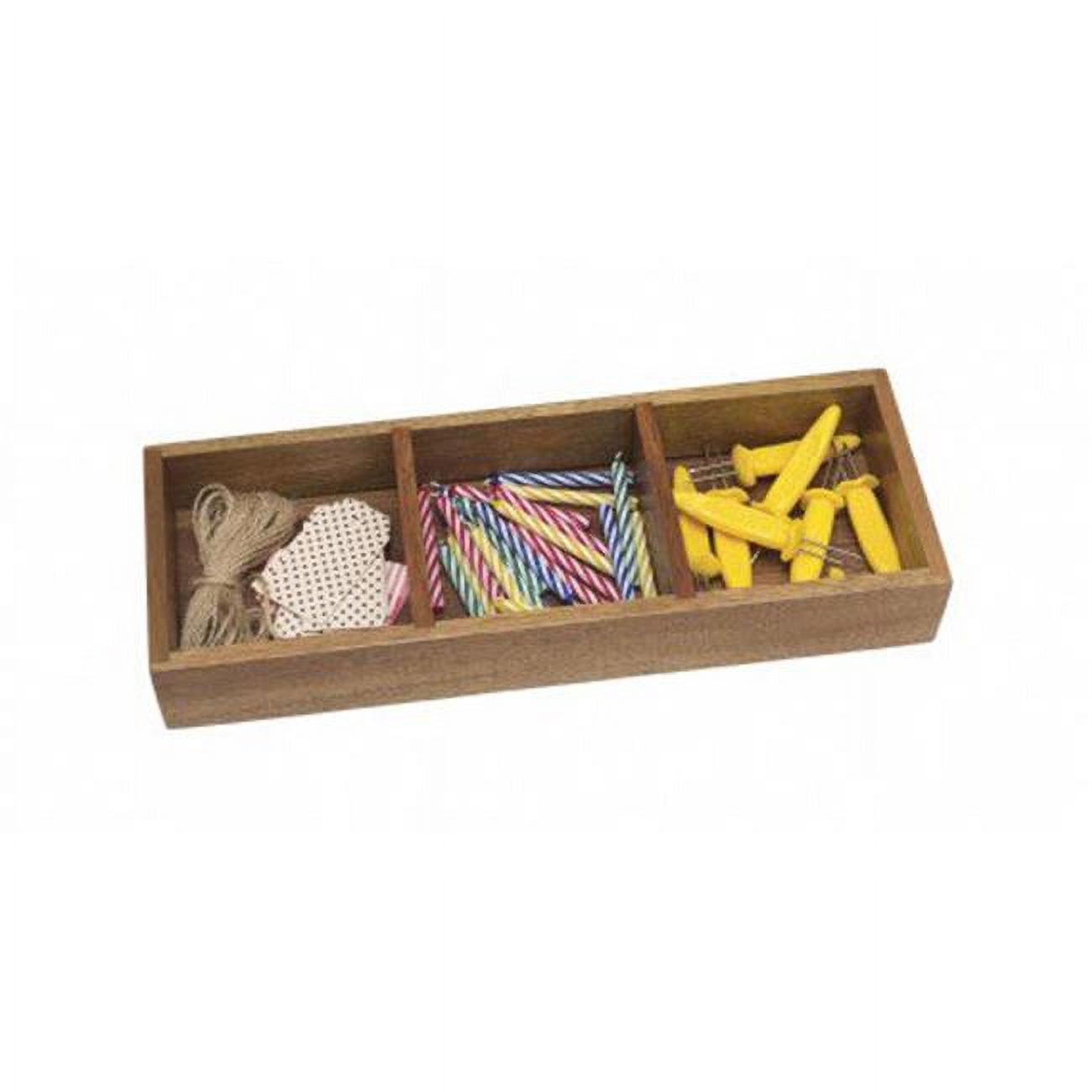 Acacia 3 Compartment Organizer Tray - Walmart.com