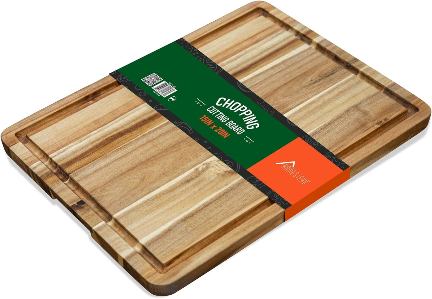 Acacia Large Wood Cutting Boards for Kitchen, Butcher Block Cutting ...