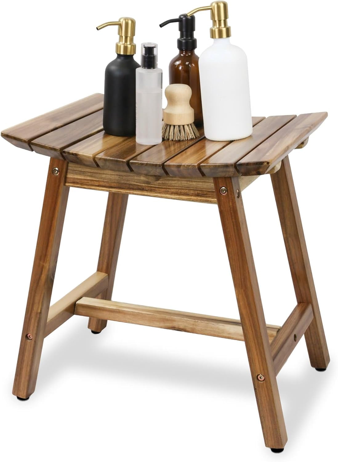 Shower Stool Bench Chair for Inside Shower to sit on, 18 Inches Shaving ...