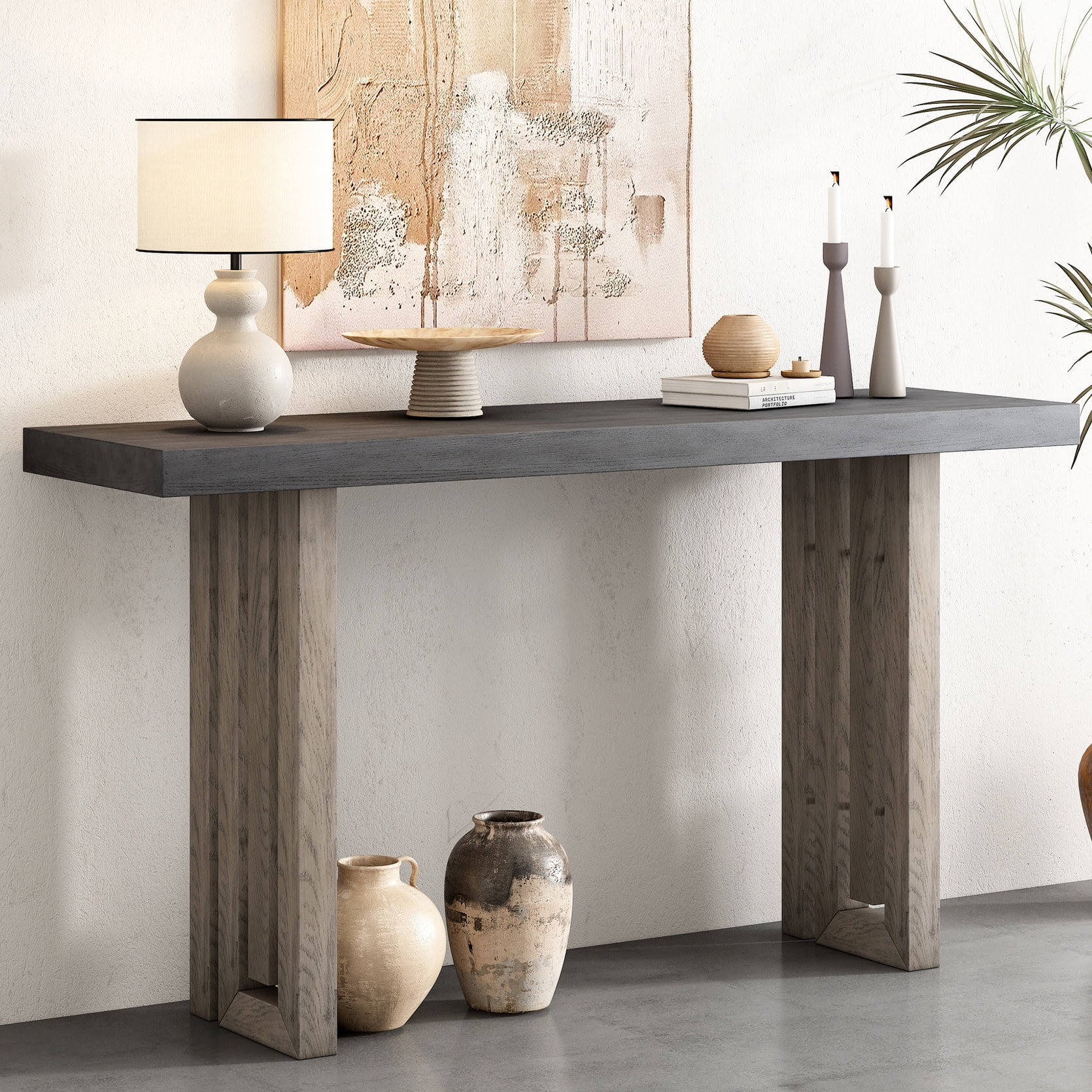 Acacia Solid Legs with Oak Veneer | Strong and Sturdy Structure ...