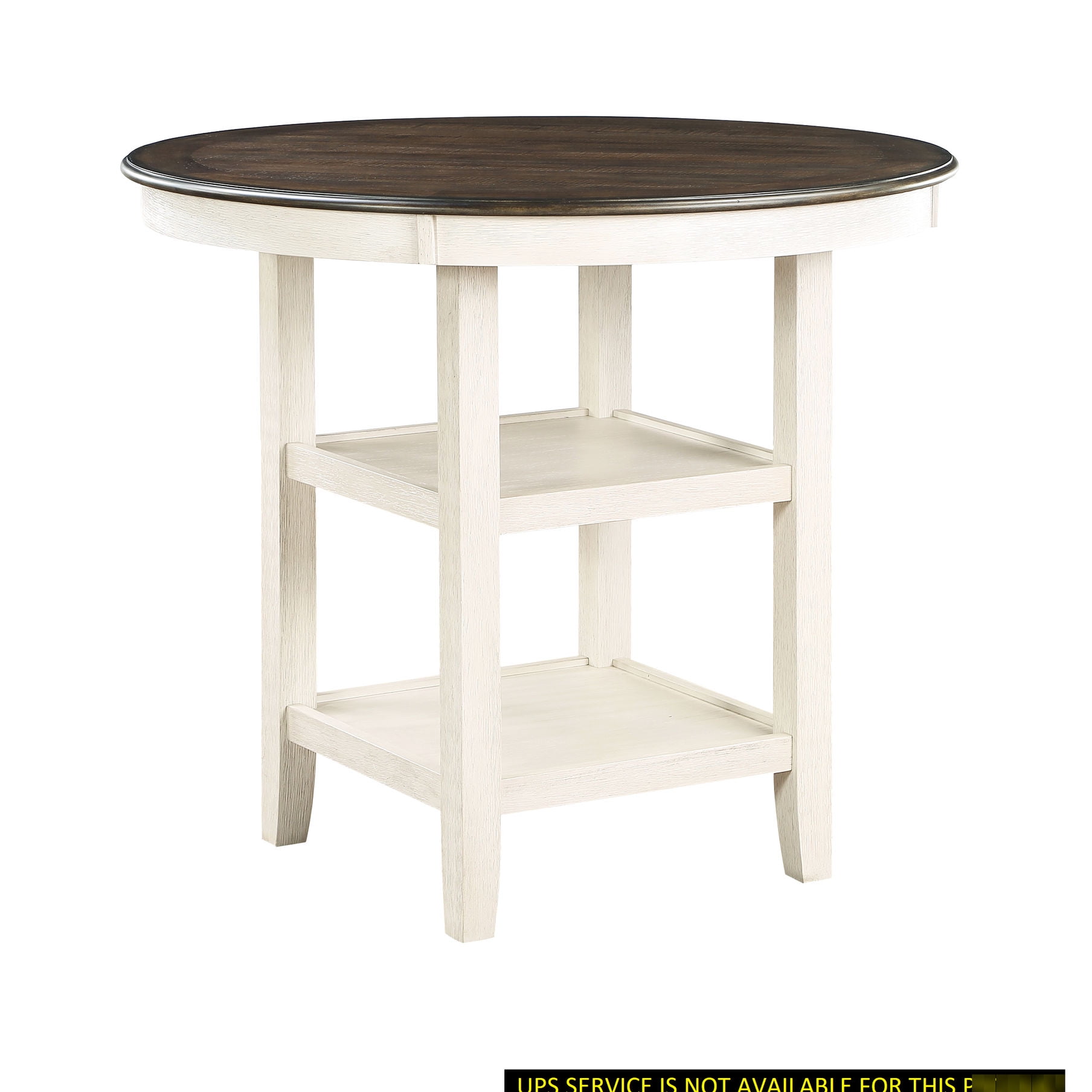 Acacia Veneer and Engineered Wood Table - Perfect for Dining Room with ...