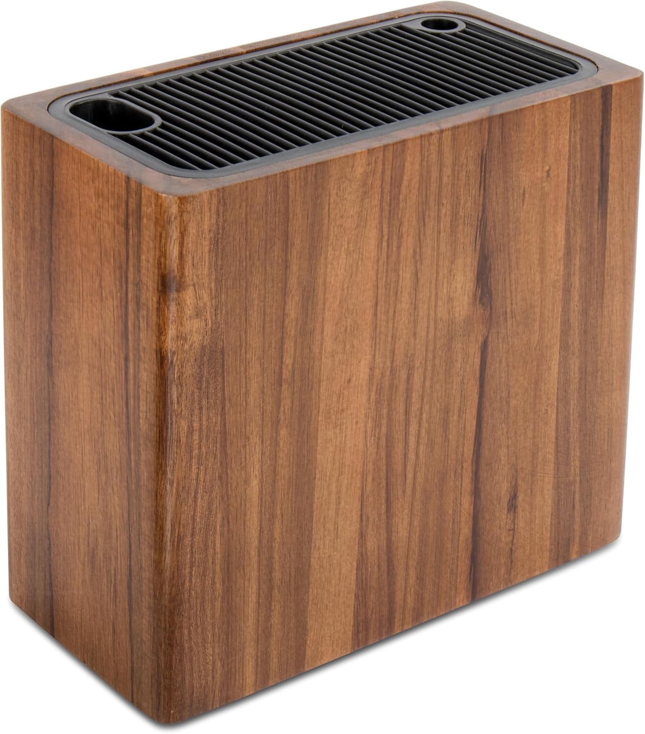 Acacia Wood Knife Holder Block,Lar Universal Block without knives ...