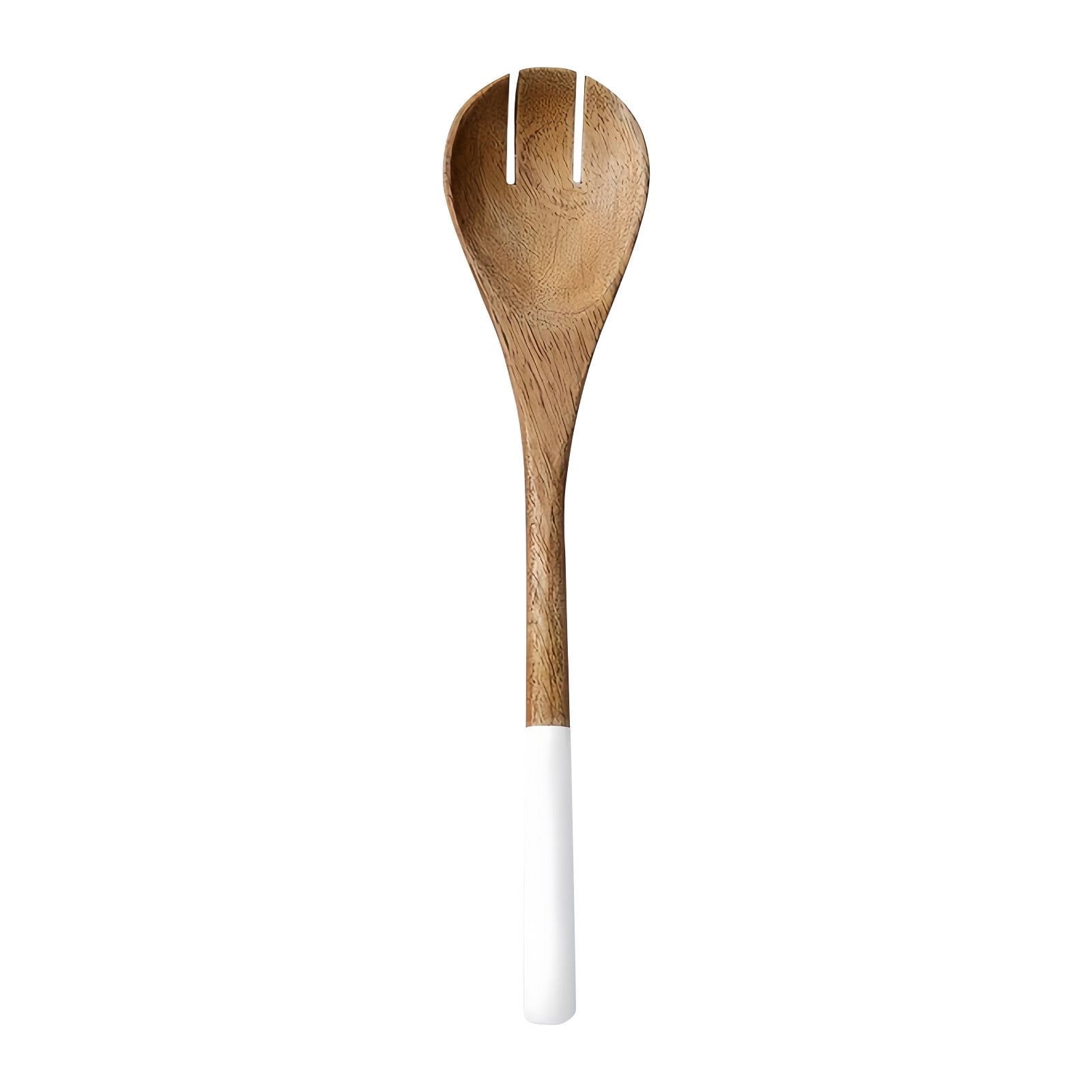Acacia Wood Spatula and Soup Ladle Set, Natural Acacia Hardwood Kitchen ...