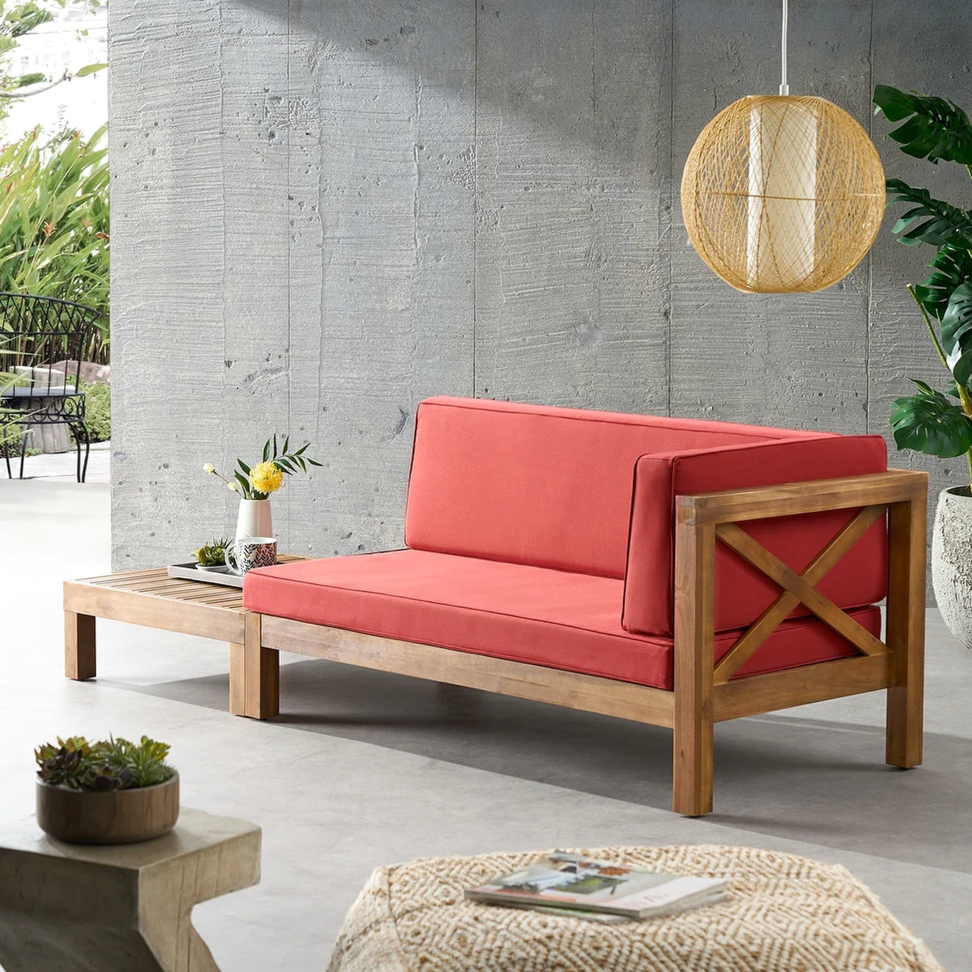Acacia Wood That Withstands Elements - Enjoy the Outdoors on This Red ...