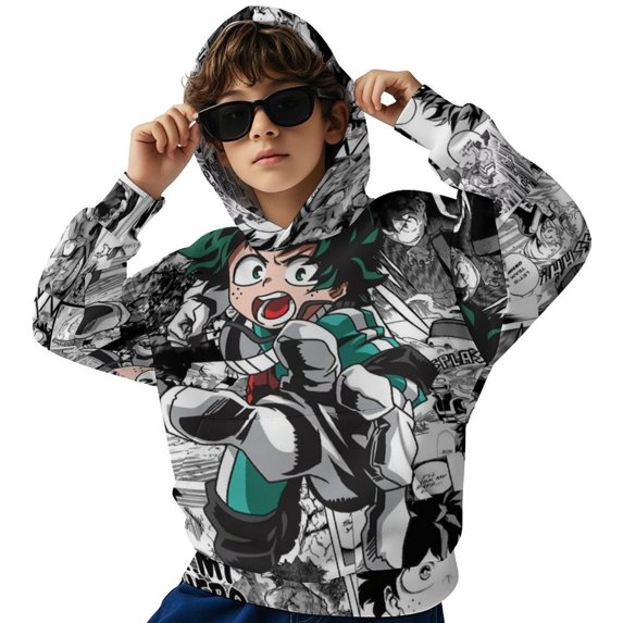 Academia Boku No Hero Children's Hoodies Sweatshirt Girls Hooded Boys ...