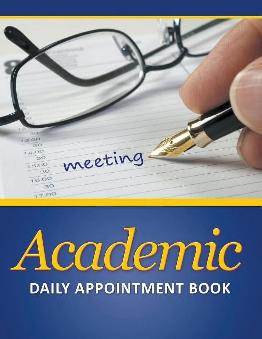 Academic Daily Appointment Book (Paperback) - Walmart.com