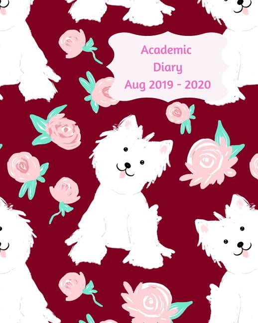 Academic Diary Aug 2019-2020: 8x10 day to a page academic year diary ...