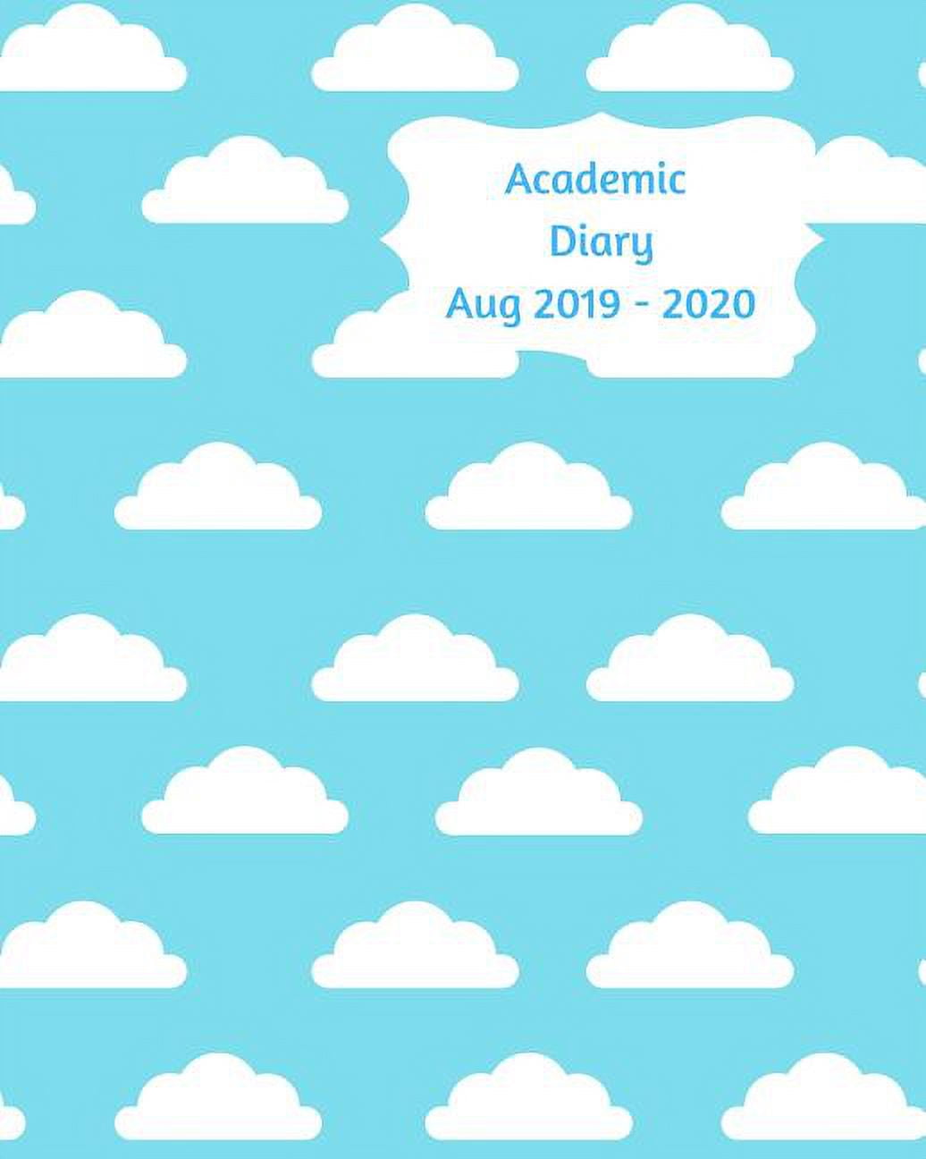 Academic Diary Aug 2019-2020: 8x10 day to a page academic year diary ...