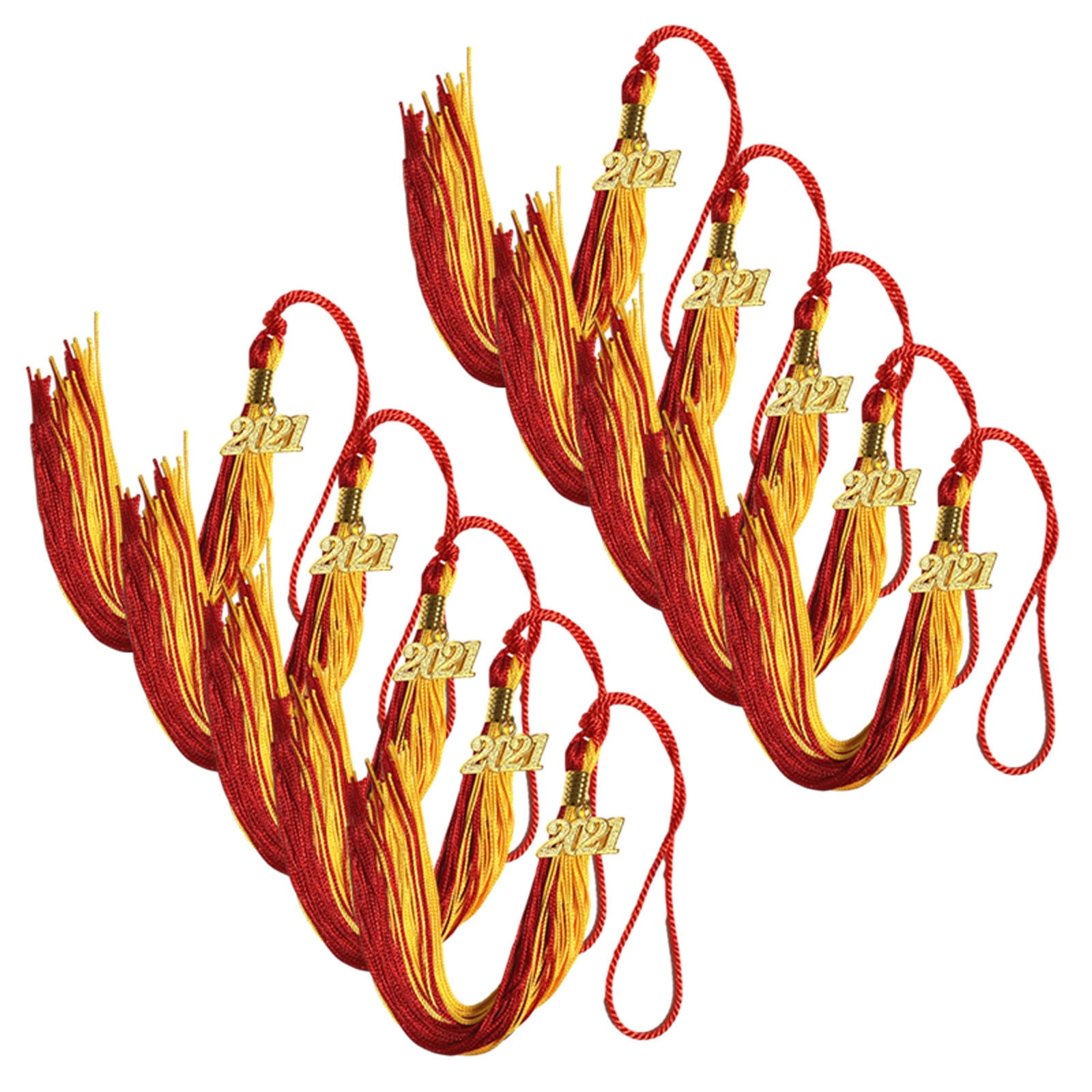 Academic Graduation Tassels, Graduation Grade Tassels, 2021 Gold ...