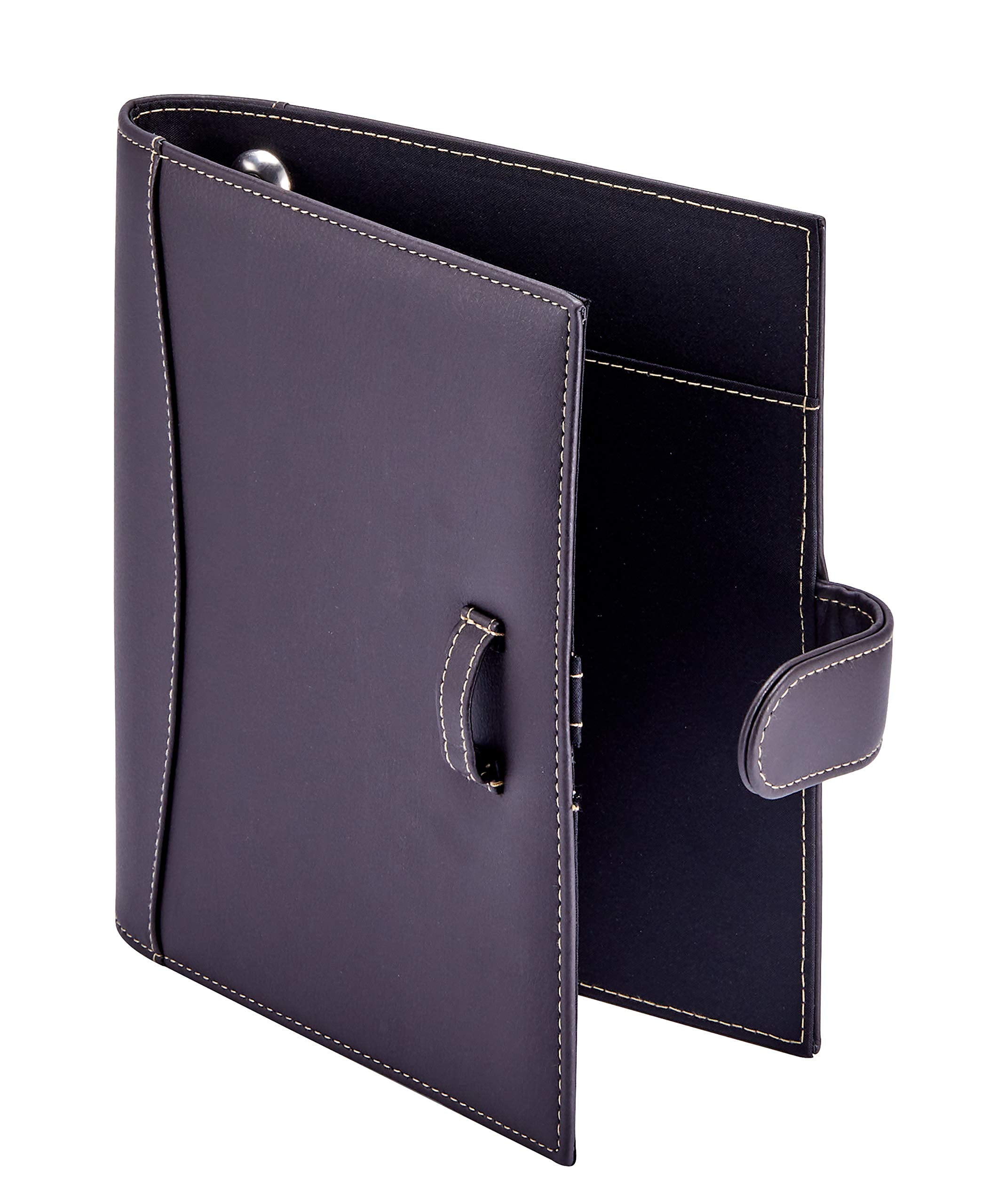 It's Academic Mini Executive Leather Portfolio Folder, 1" Ring Binder ...