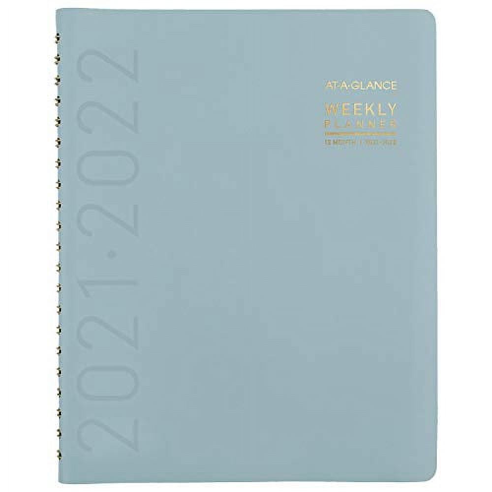 Academic Planner 2021-2022, AT-A-GLANCE Weekly & Monthly Planner, 8-1/4 ...