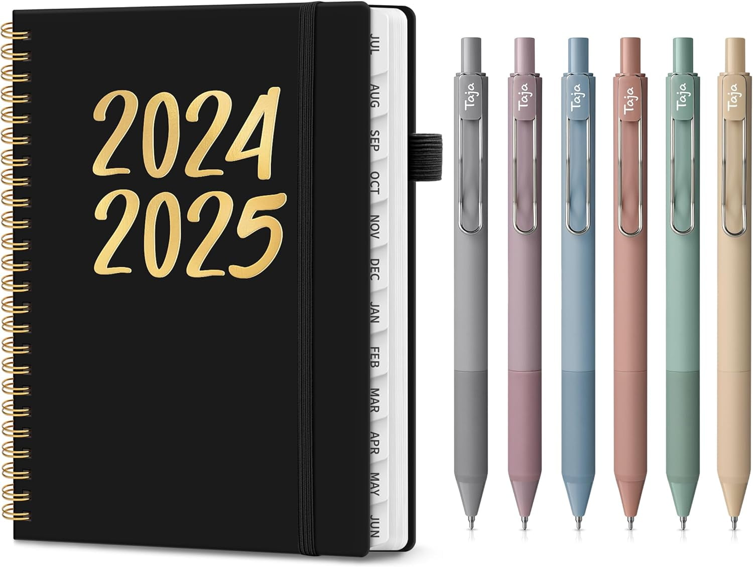 Academic Planner 2024-2025 and Gel Pen Bundle, Weekly & Monthly ...