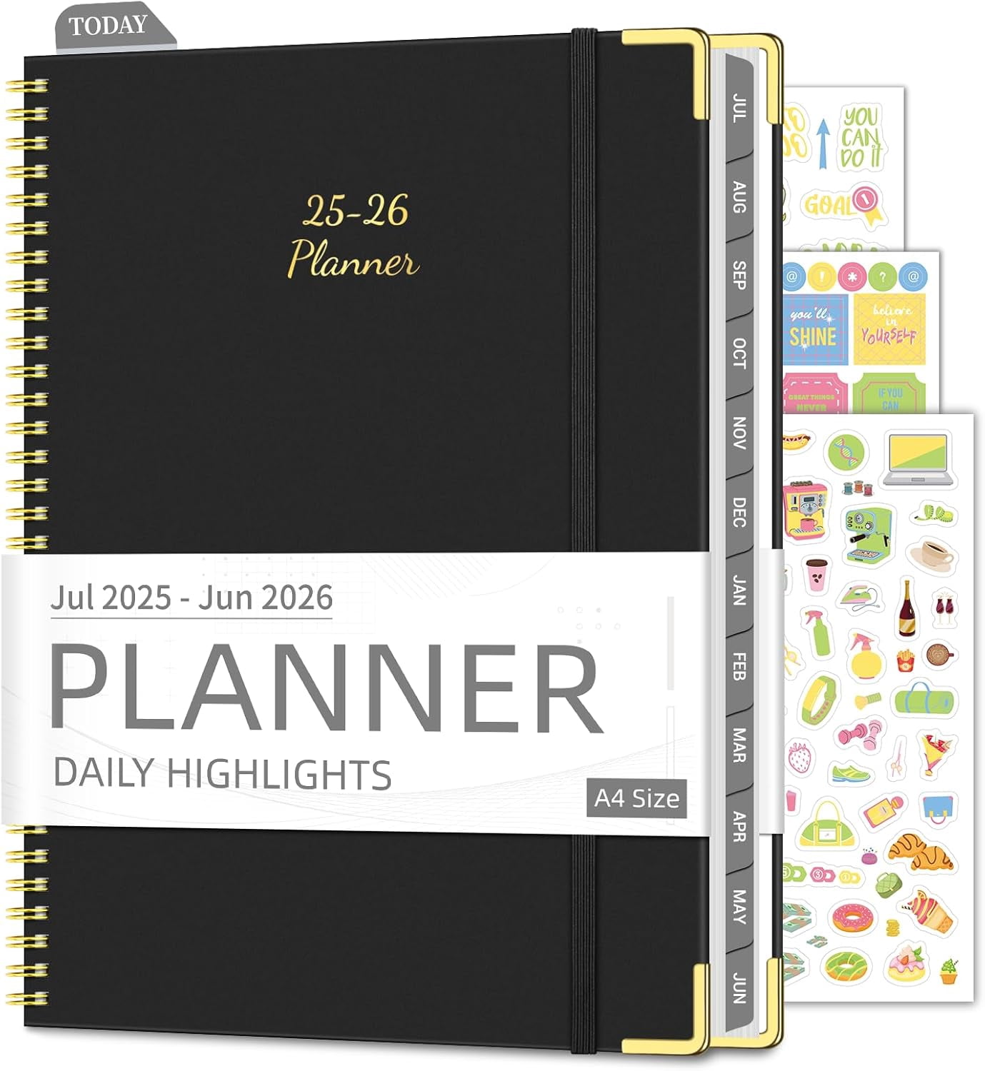 Academic Planner 2025-2026 (8.5" x 11") - Weekly & Monthly Planner (Jul ...
