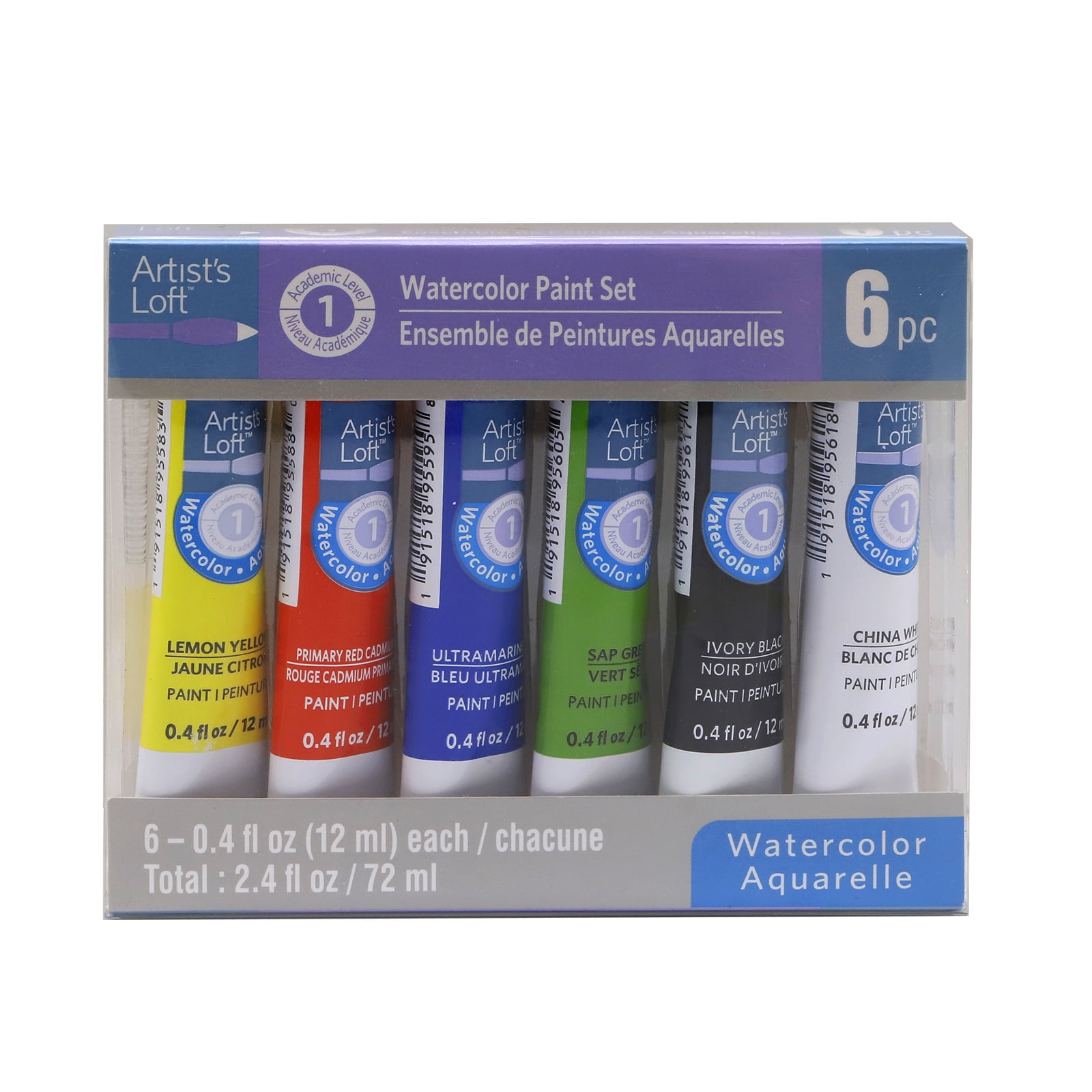 Academic Primary Watercolor Set by Artist's Loft™ 6pc - Walmart.com