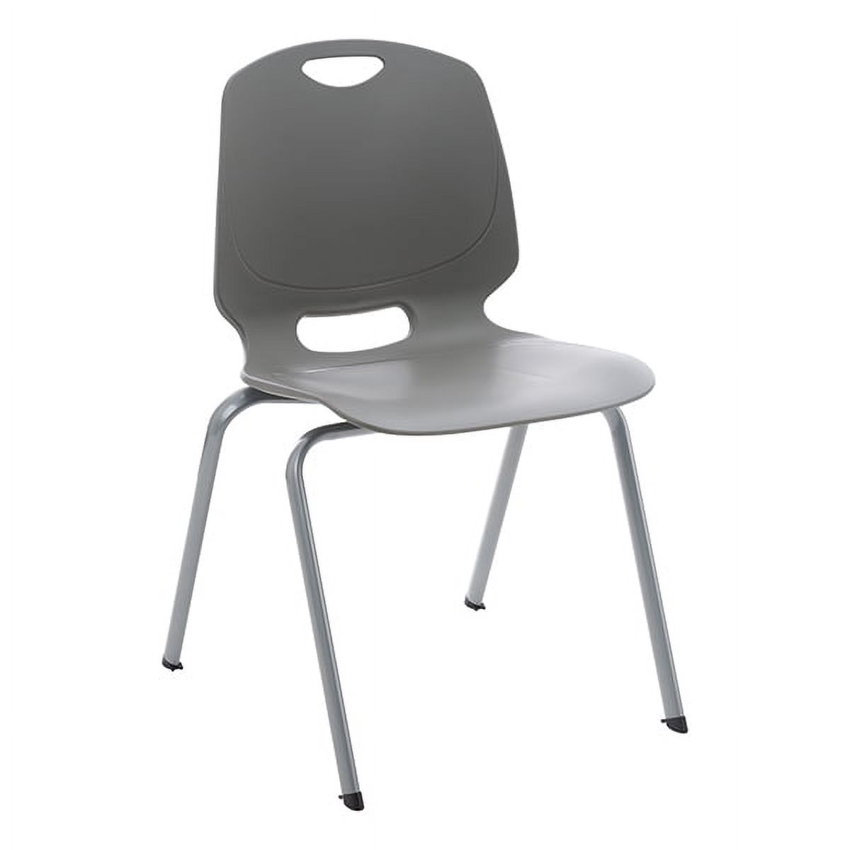 Academic Stack Chair -Graphite - Walmart.com
