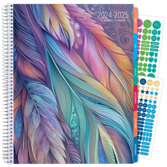 "Global Printed Products 2024-2025 Academic Planner, 14-Months, Pastel ...
