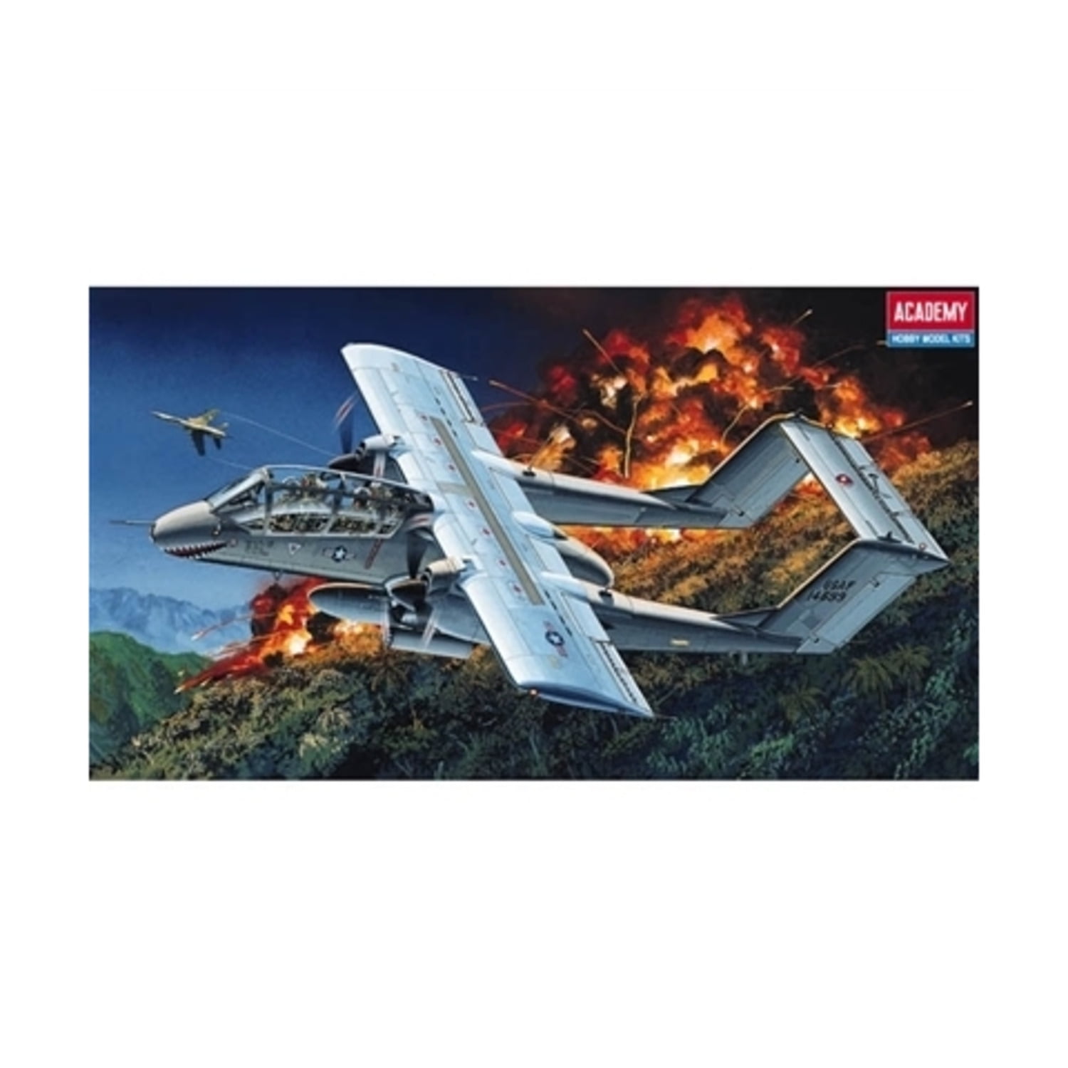 Academy 12463 Rockwell OV-10A Bronco 1/72 Scale Plastic Model Kit ...