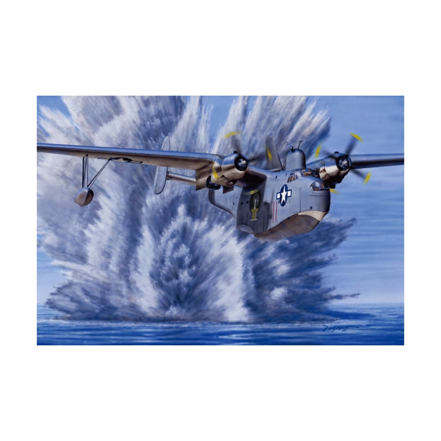 Academy 12586 US Navy PBM-5A Mariner 1/72 Scale Plastic Model Kit ...