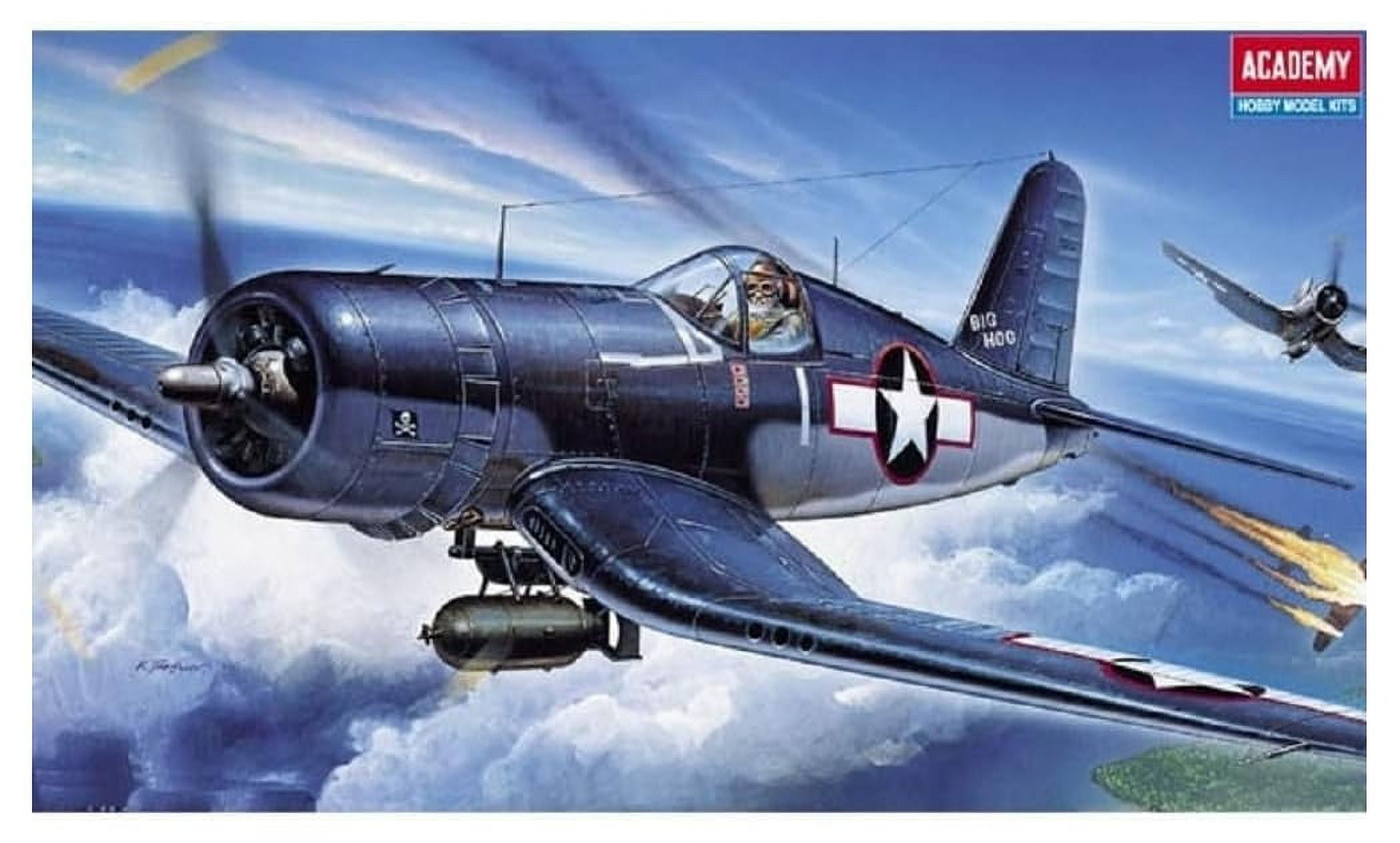 Academy F4U-1 Corsair Model Kit - Walmart.com