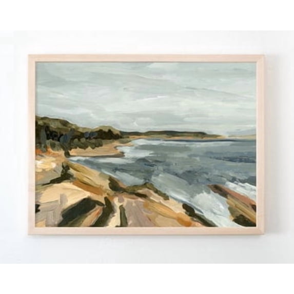 Acadia Maine Landscape Poster Coastal Wall Decor, Poster Home Decor ...