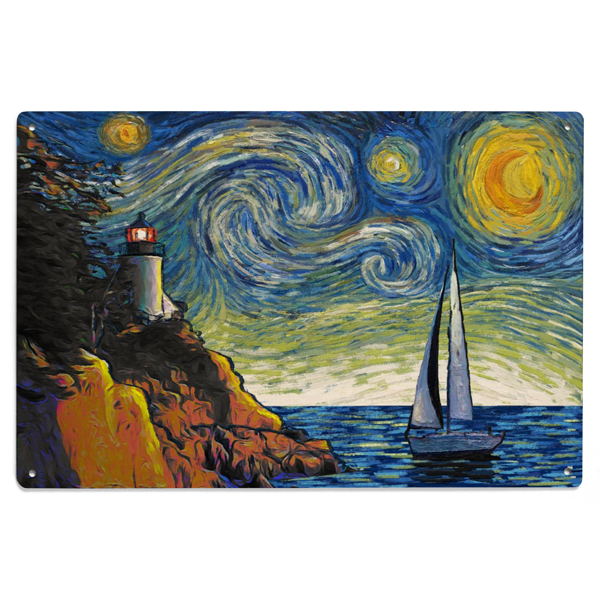 Acadia National Park, Bass Harbor Lighthouse, Starry Night National ...